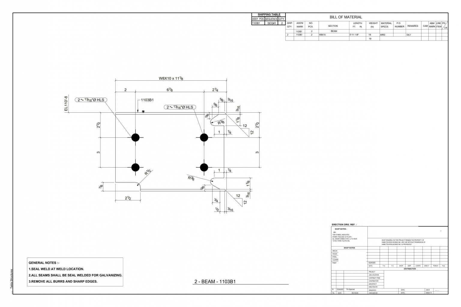 More Than a Line: Shop Drawings in Structural Steel Detailing