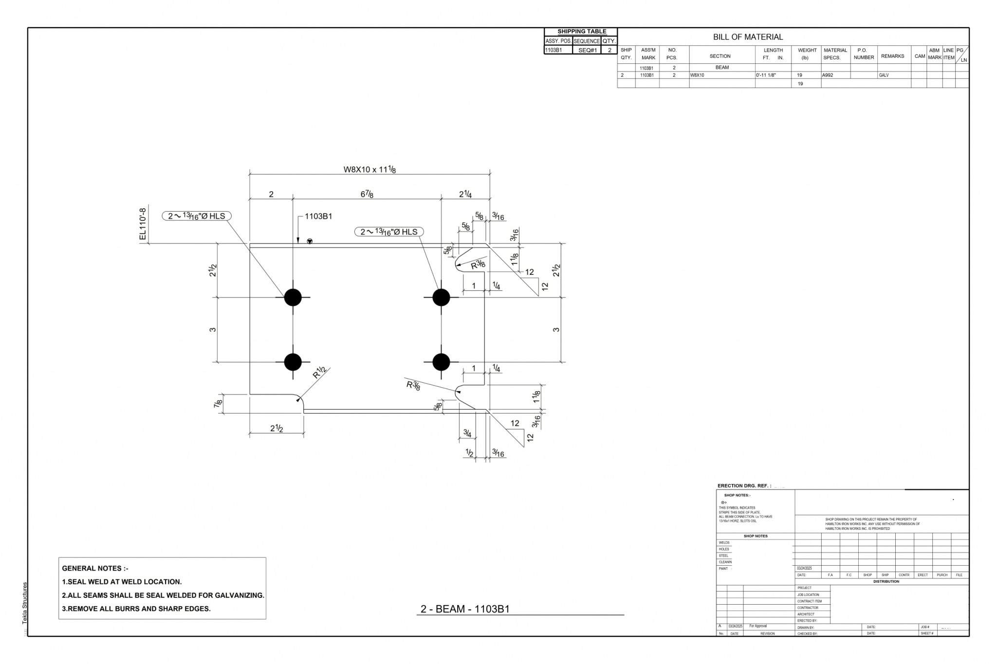 More Than a Line: Shop Drawings in Structural Steel Detailing